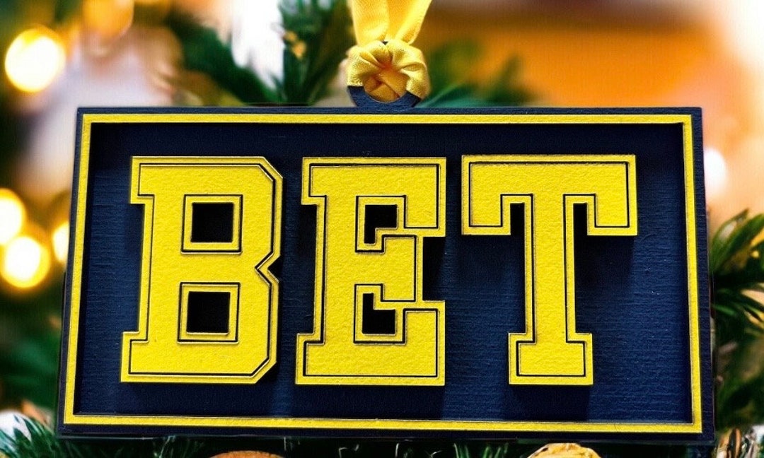 Bet Ornament - Football Gift - Etsy