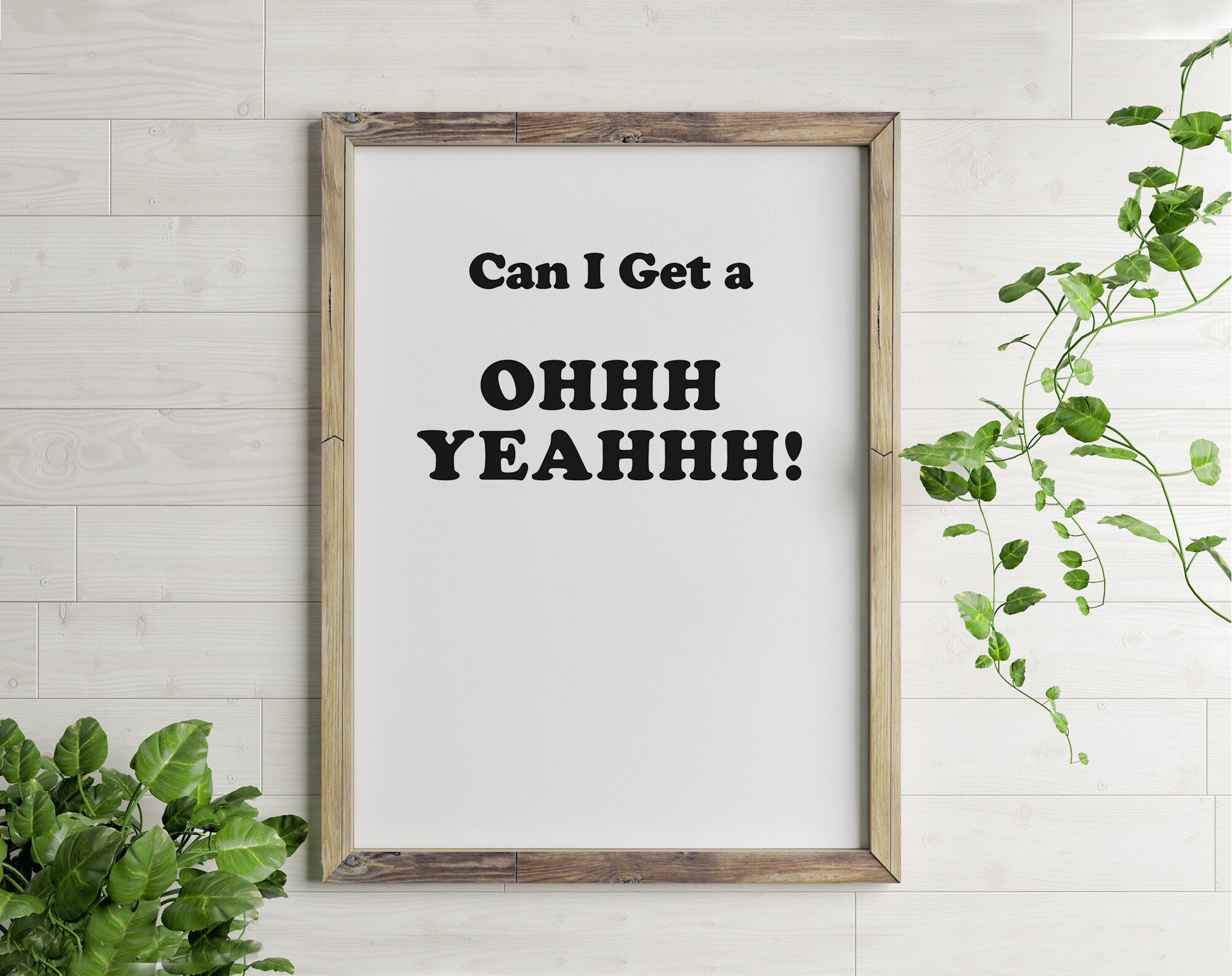 Can I get a Ohhh Yeahhh Meme Hoyaa British Funny Quote | Etsy