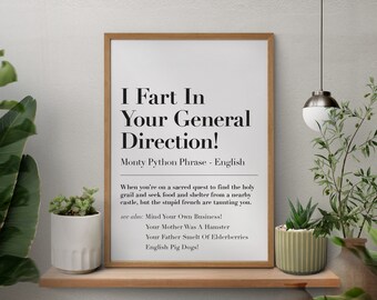 I Fart in Direction - Etsy