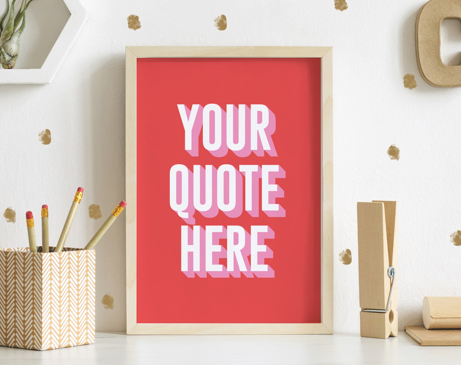 Bold Custom Quote Personalised Wordle Typography Print - Etsy