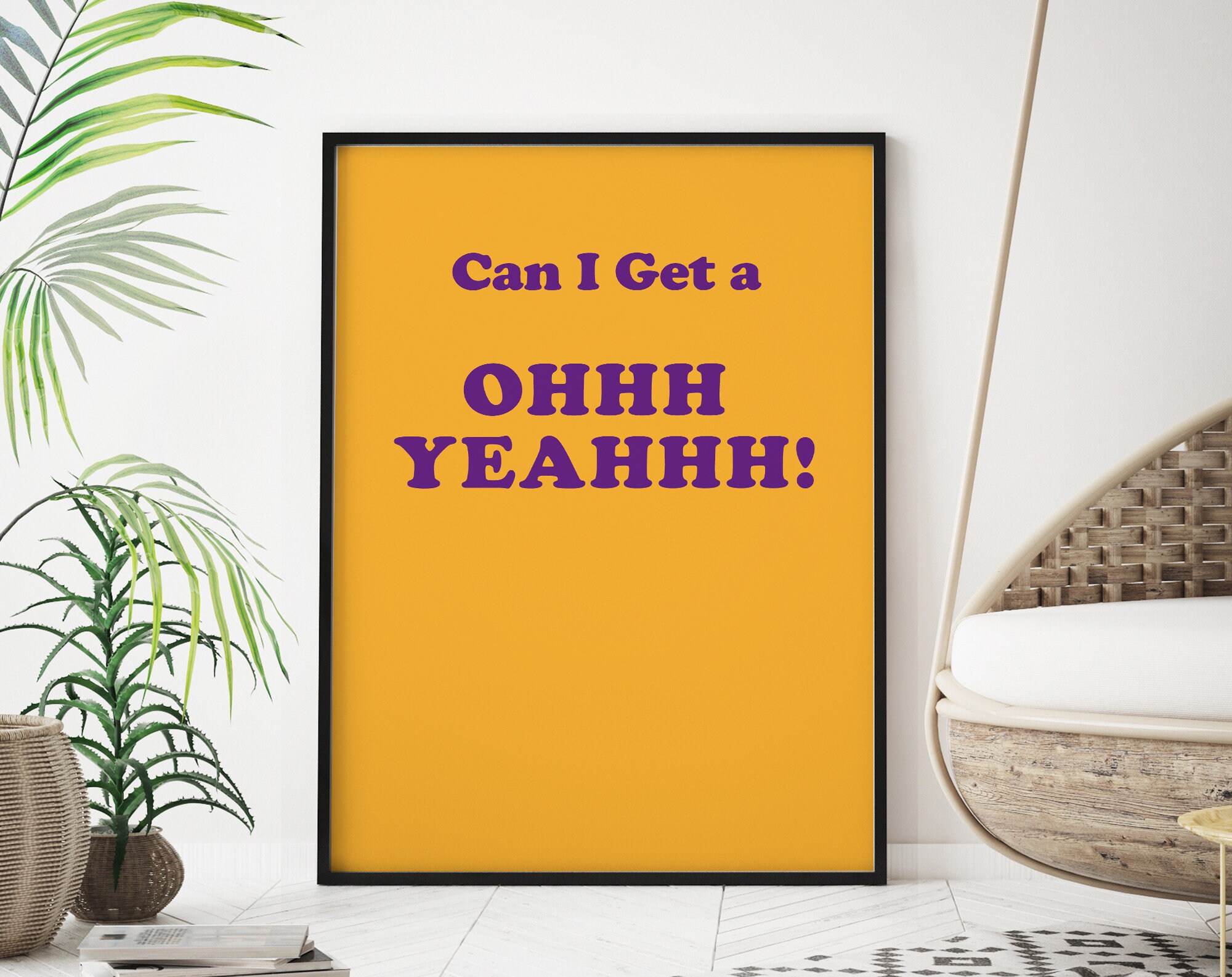 Can I get a Ohhh Yeahhh Meme Hoyaa British Funny Quote | Etsy