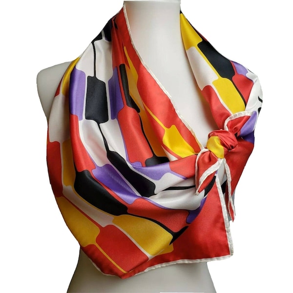 Bright Yellow Scarf - Etsy