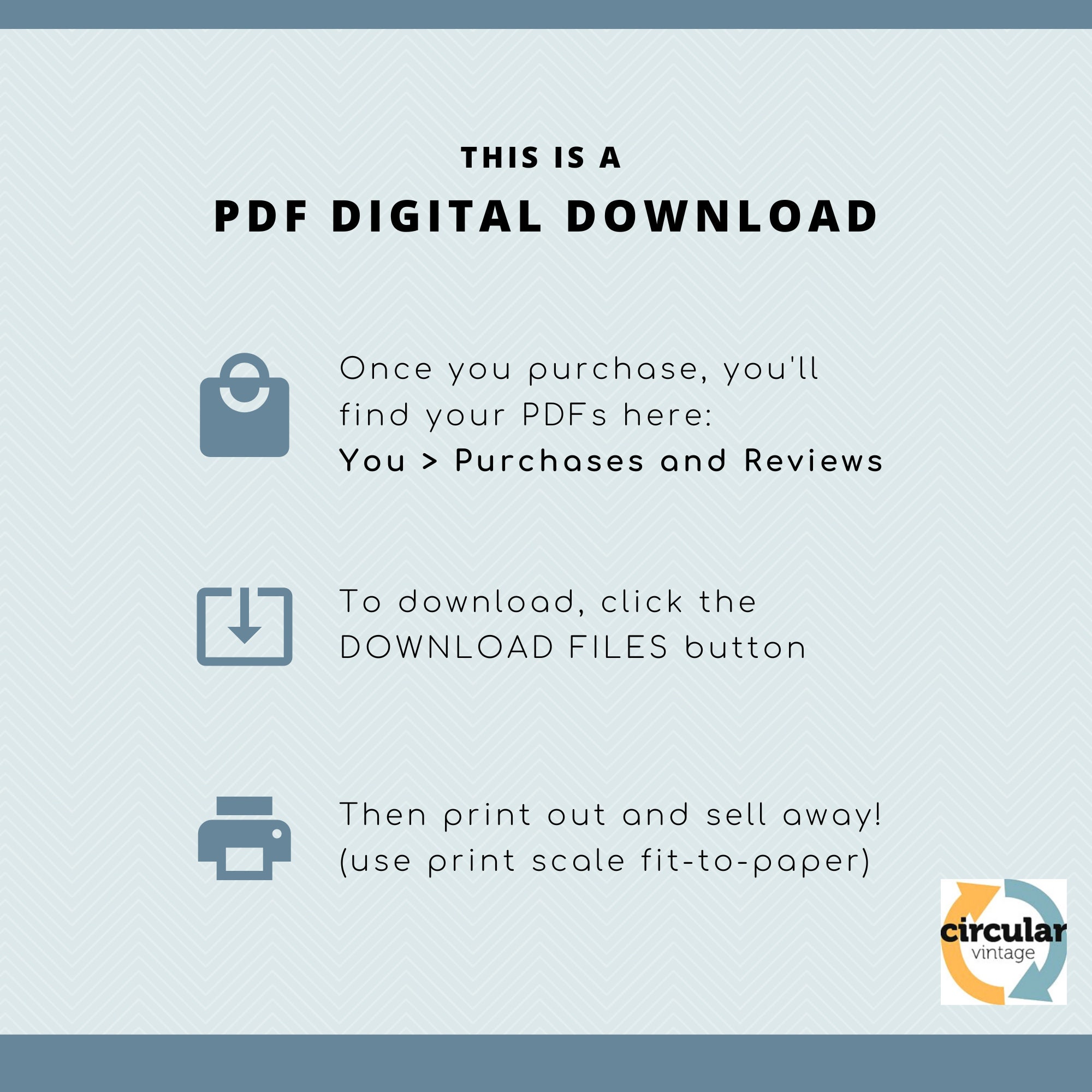 Vintage Seller Inventory Intake Sheet: Etsy & Ebay (digital Download ...