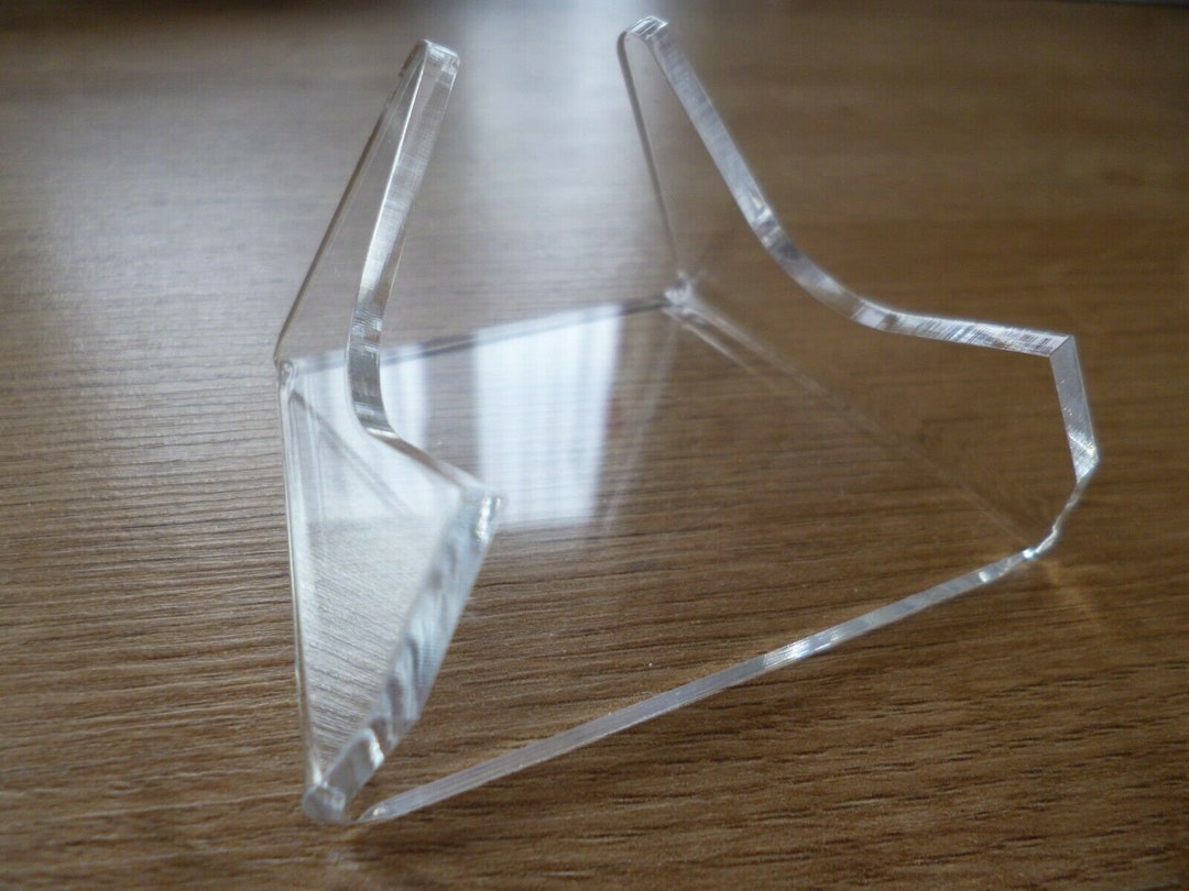 2 Paperweight Display Stands - Clear Acrylic - Etsy