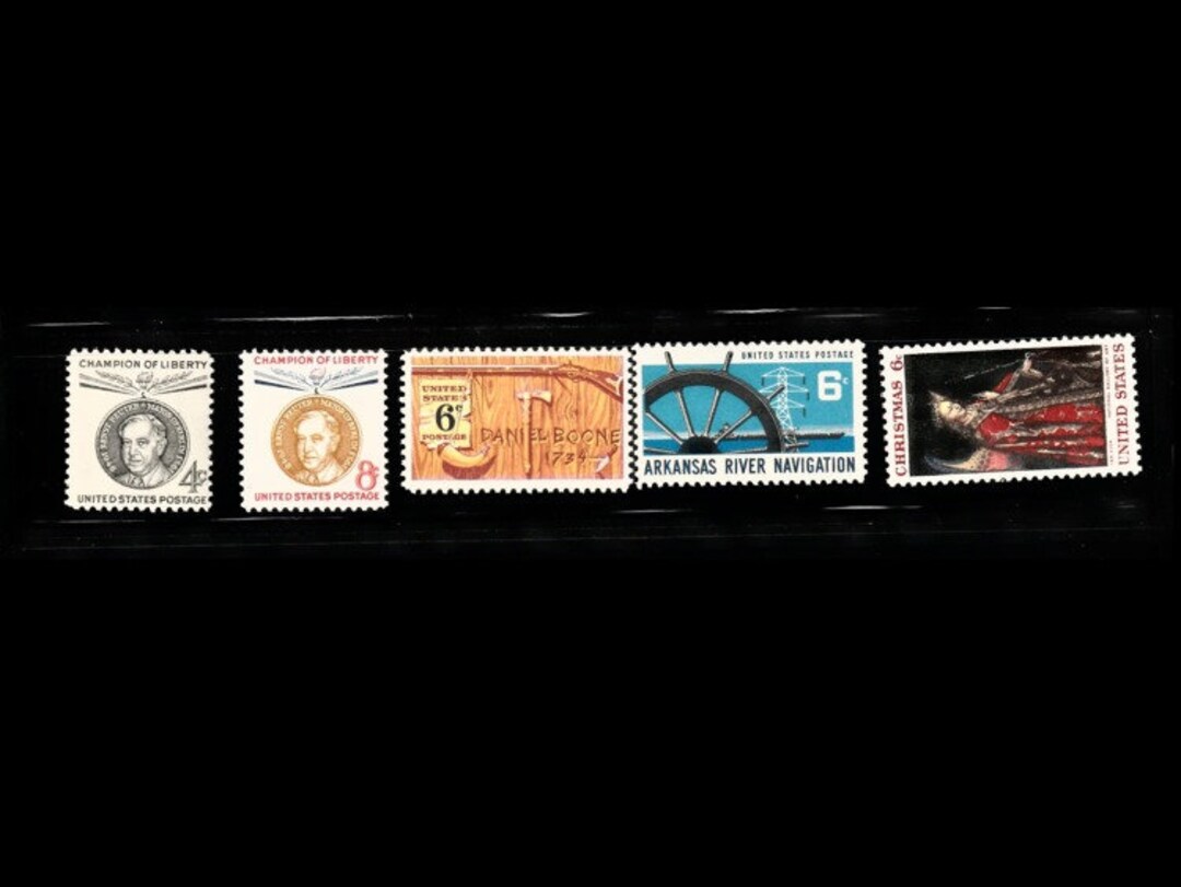 Unused Commemorative US Postage Stamps - 5 Stamps - MNH - (mint Never ...