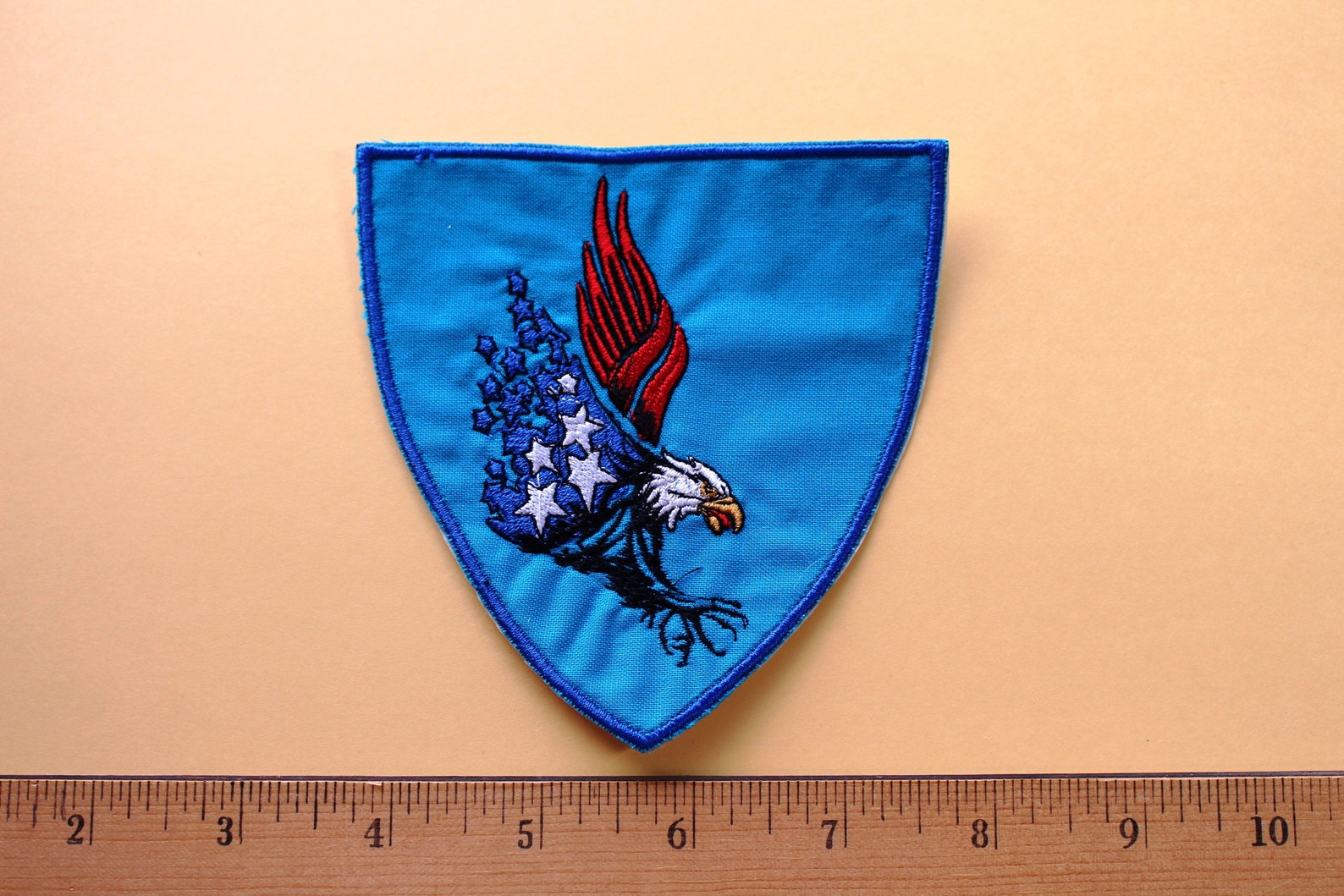 Patch Embroidered Iron on or Sew on Patriotic FREE SHIPPING in US - Etsy