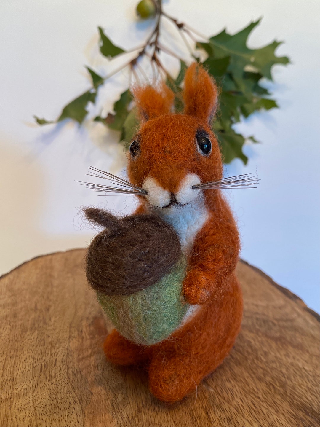 Cute Little Needle Felted Red Squirrel, Nature Gift, - Etsy
