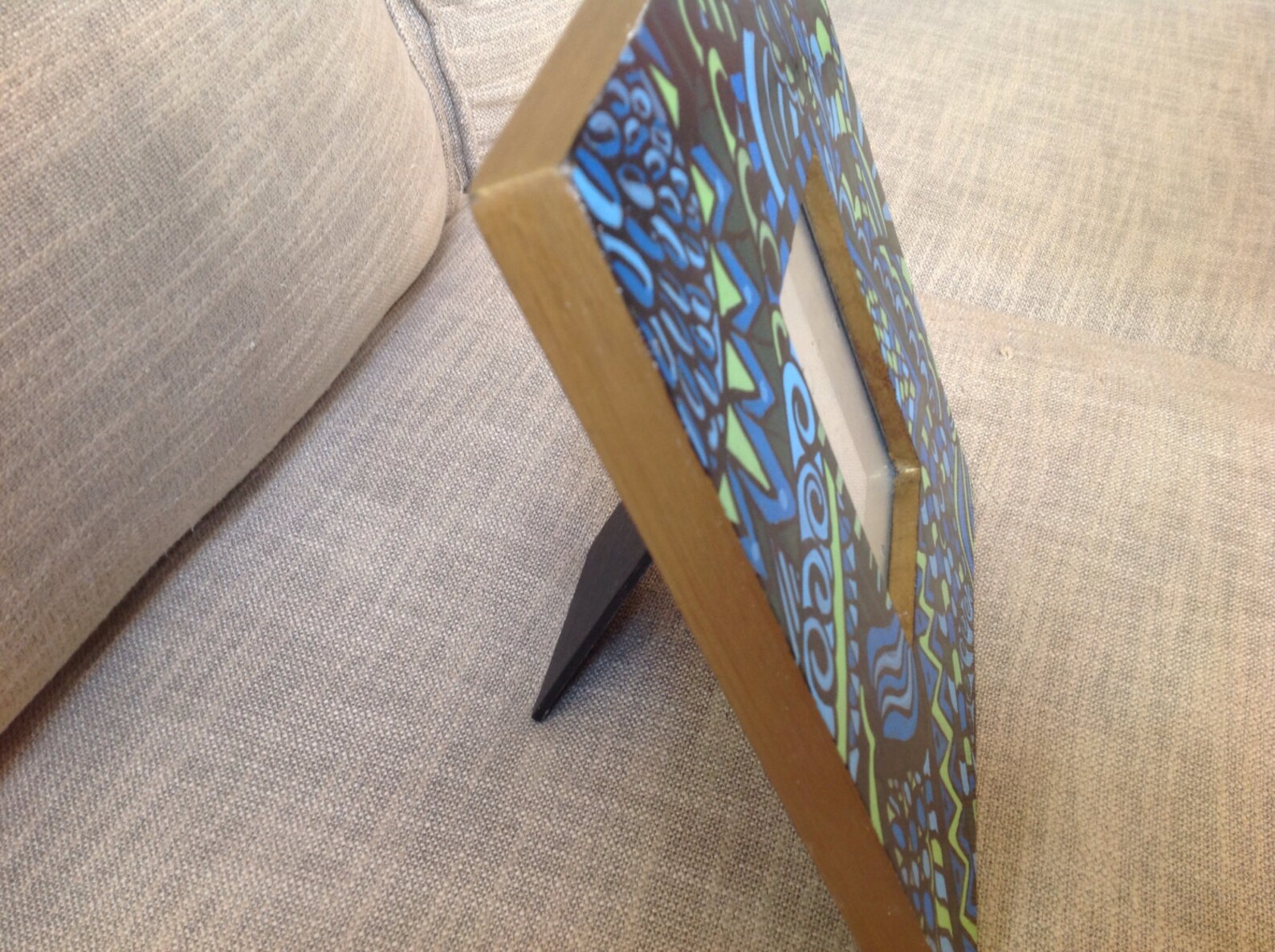 Hand Painted Zentangle Picture Frame - Etsy