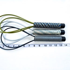 Double Loopy Johnny, Steel Spanking Cane, Whip, Rug Beater, Red White ...