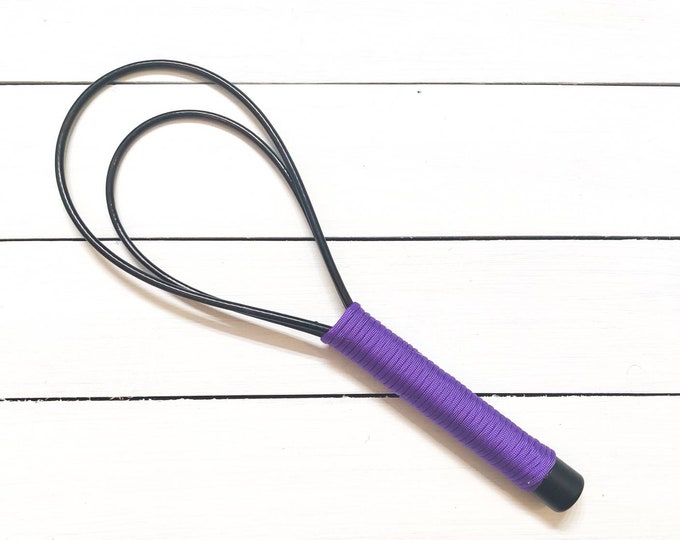 Double Loopy Johnny, Steel Spanking Cane, Whip, Rug Beater, Black ...