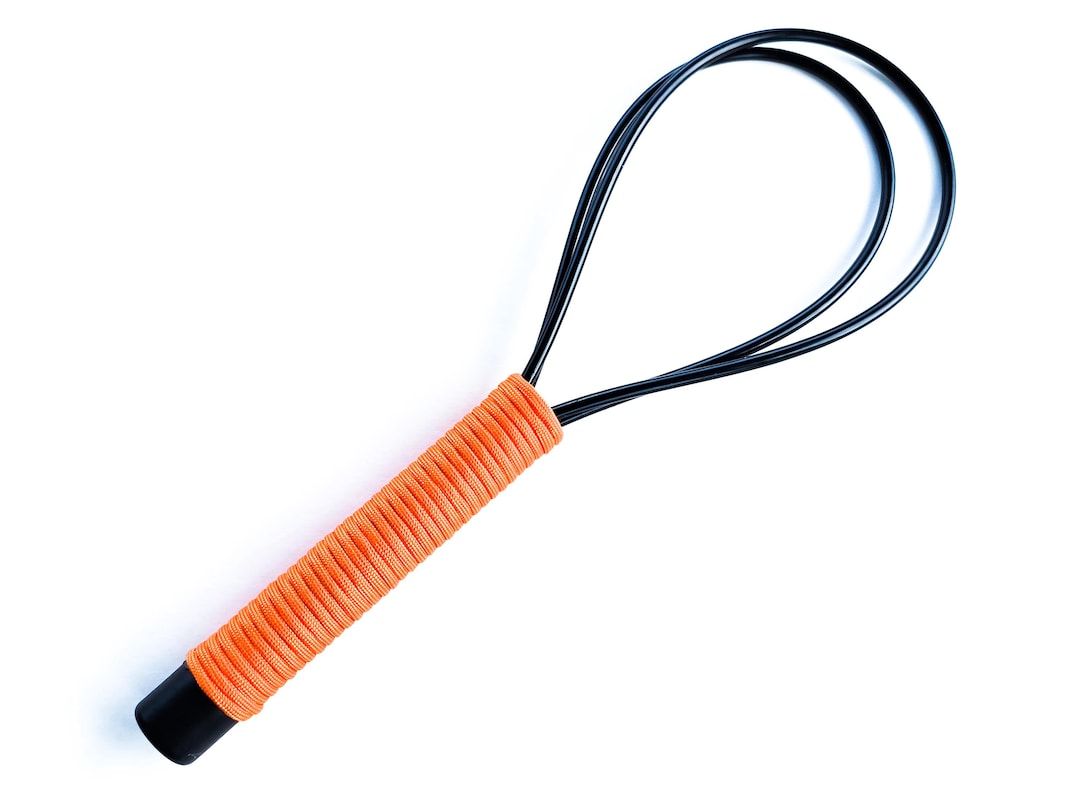 Double Loopy Johnny, Steel Spanking Cane, Whip, Rug Beater, Orange ...