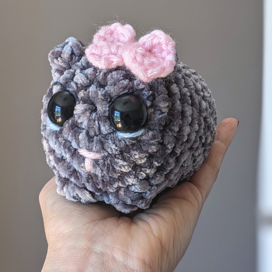 Sad Hamster Meme Amigurumi Crochet Sad Hamster Handmade Plush Hamster ...