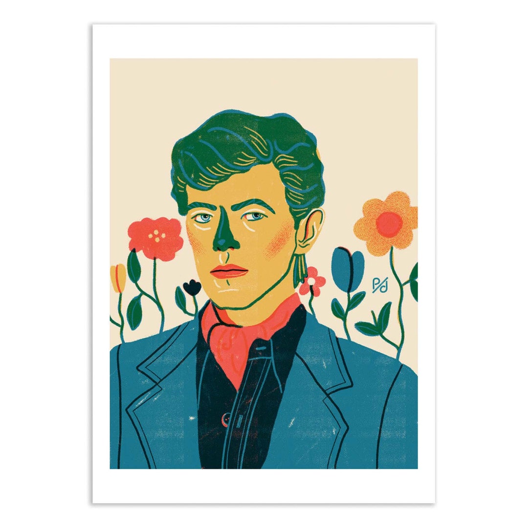 Art-Poster David Bowie Polina Jakimova - Etsy France