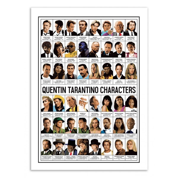 Quentin Tarantino - Etsy UK