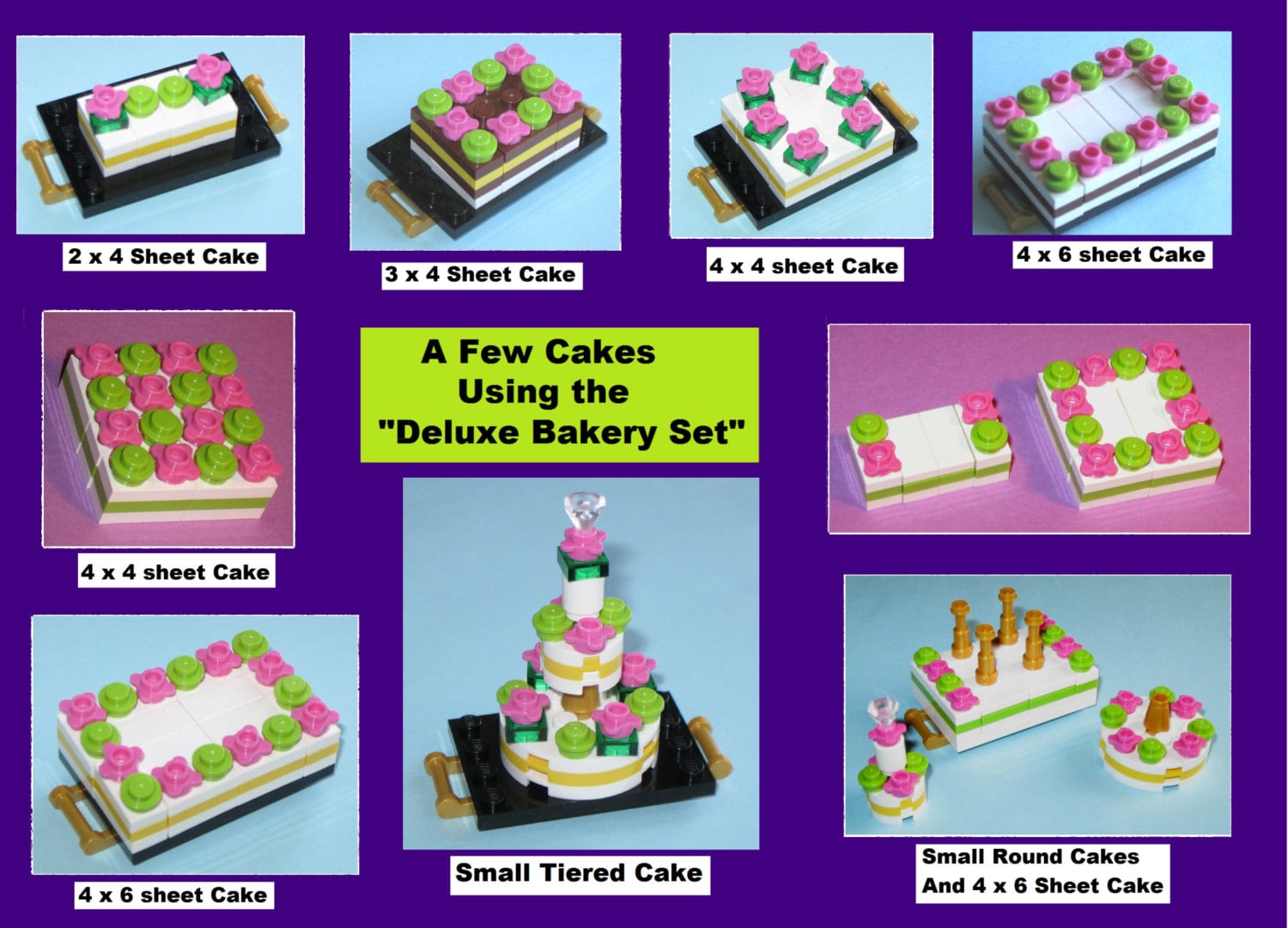 Custom Cake Bakery Set Wedding Cake Pastry Counter - Etsy