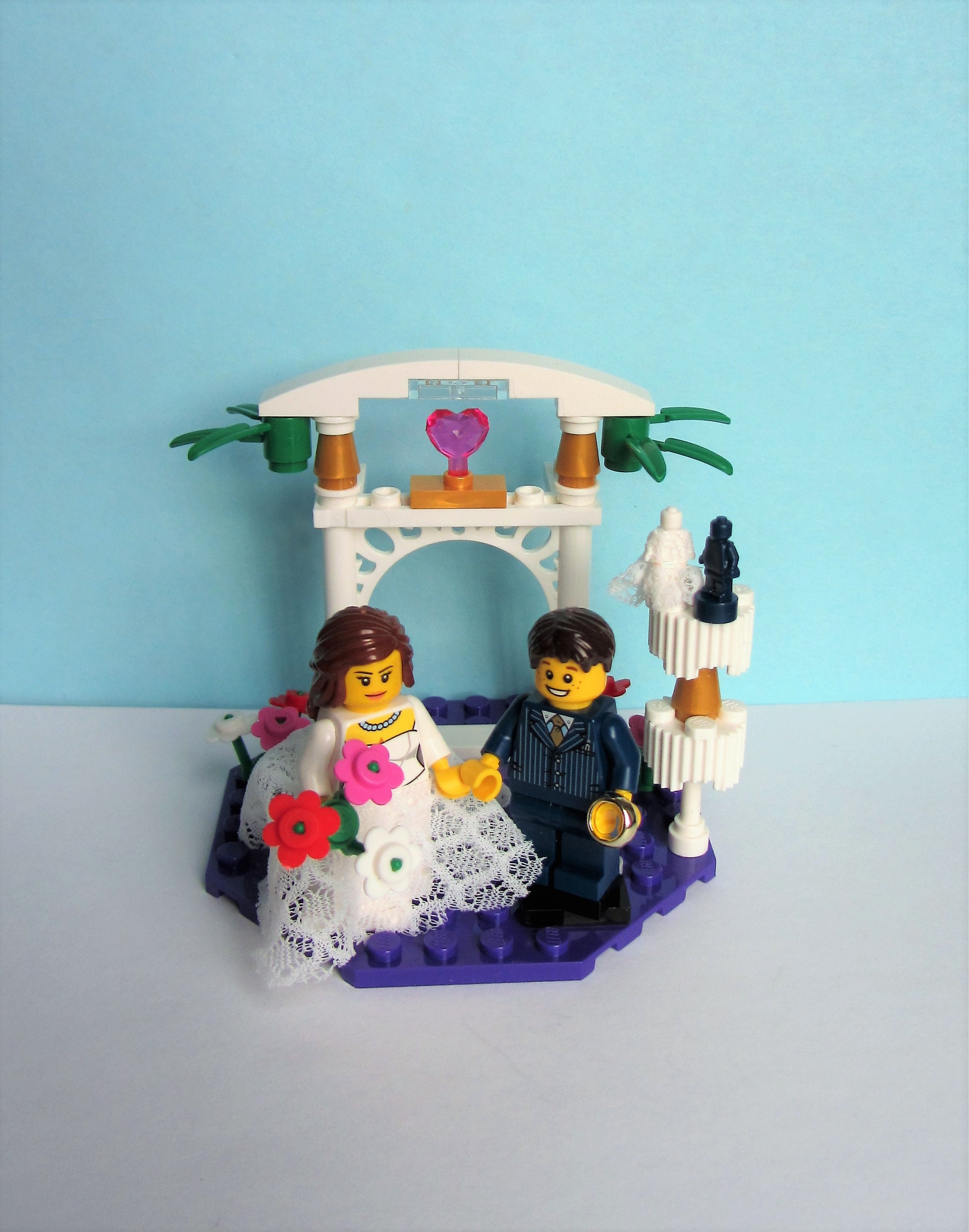 Lego Wedding Cake Topper