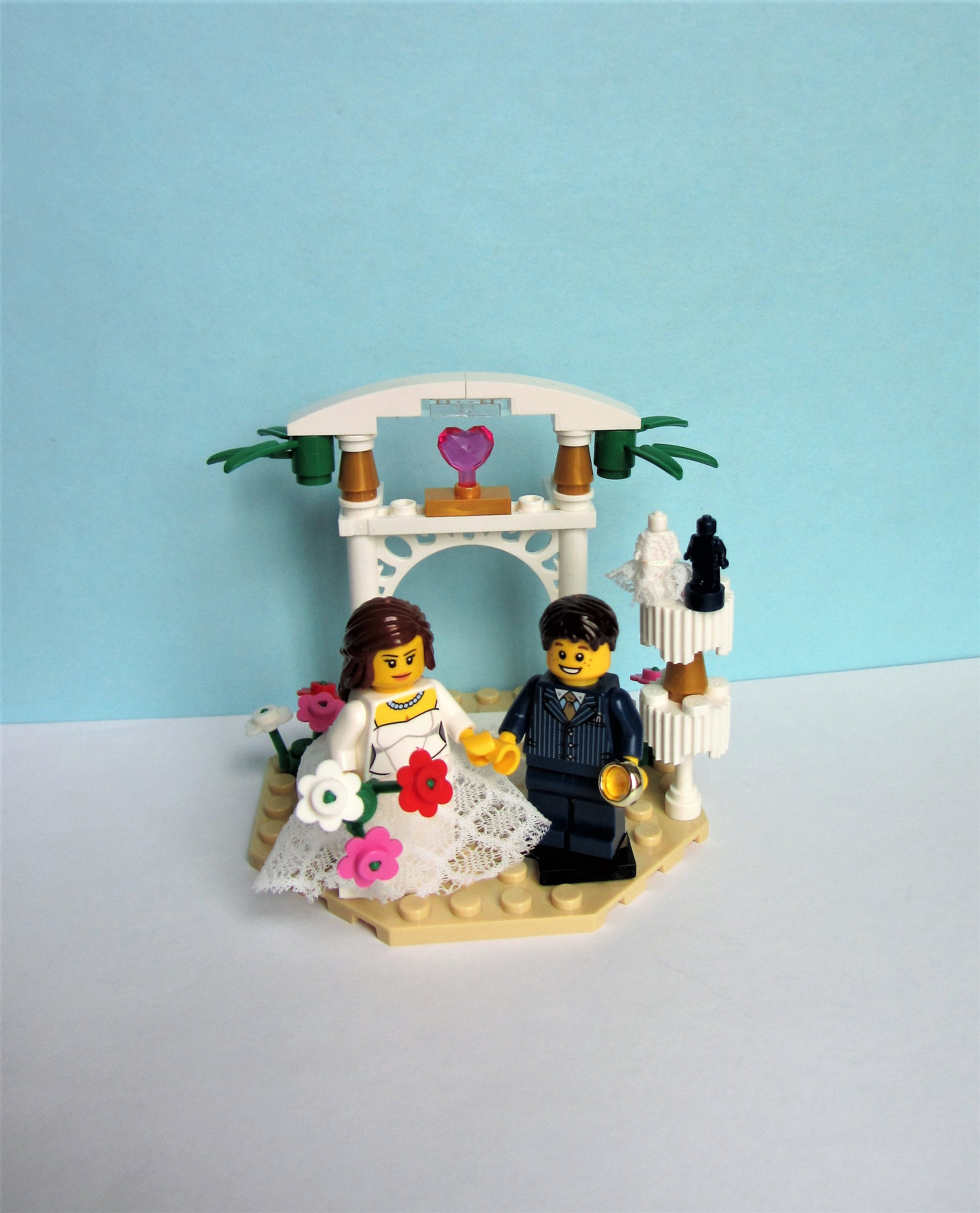 Lego Wedding Cake Topper