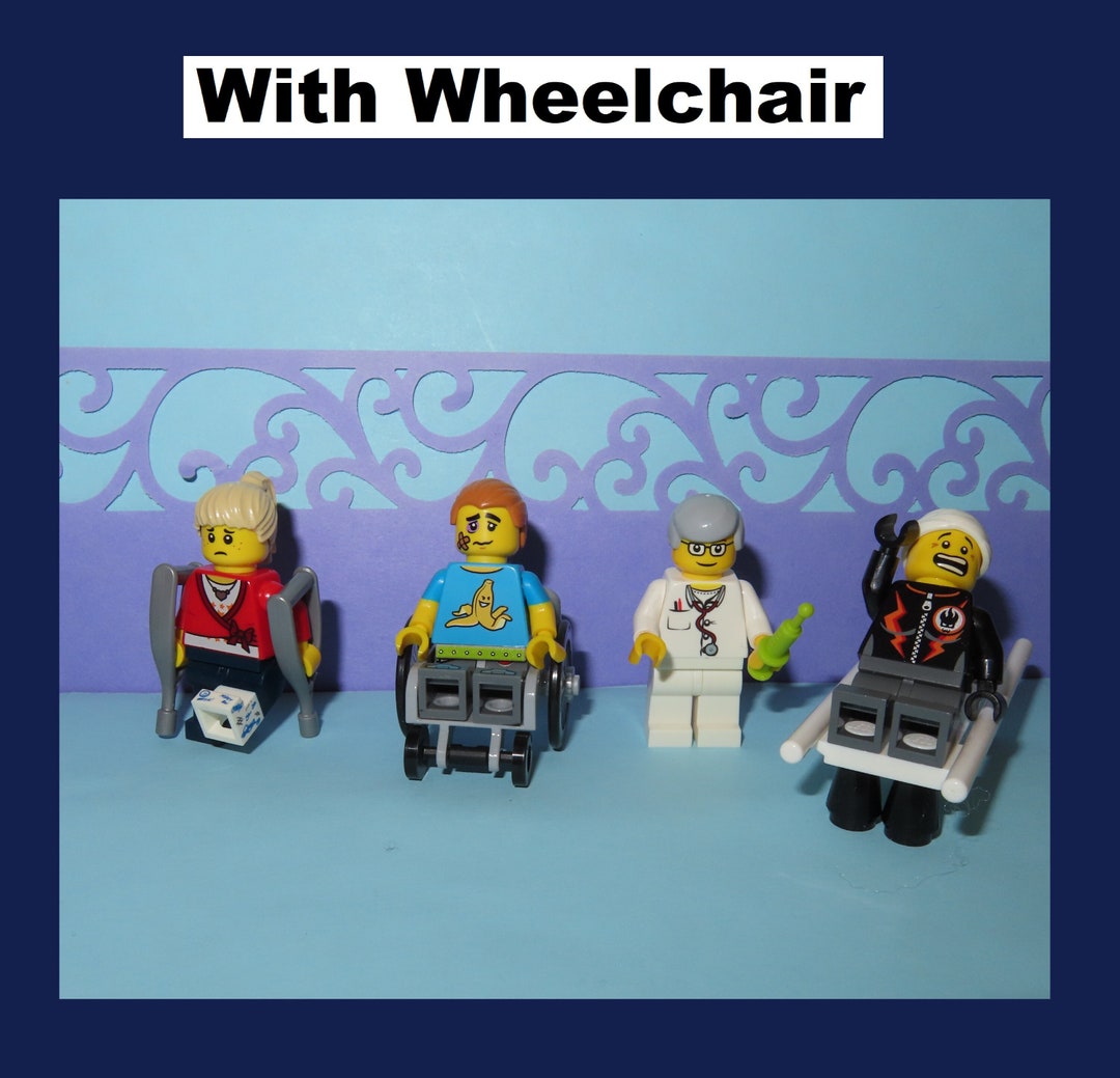 Hospital Emergency Room Ambulance Handicap Crutches Broken Leg Head ...