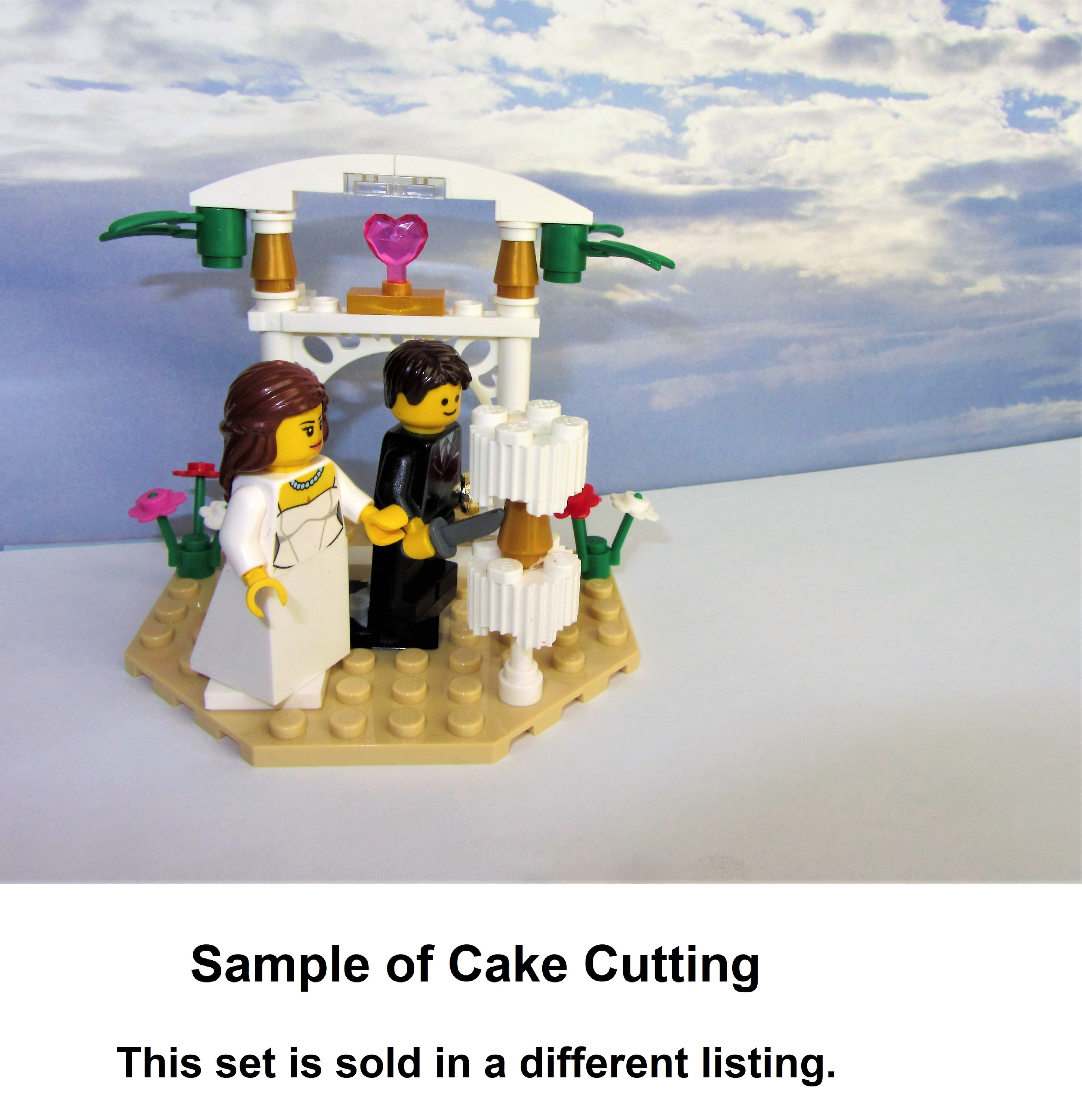 Lego Wedding Cake Topper