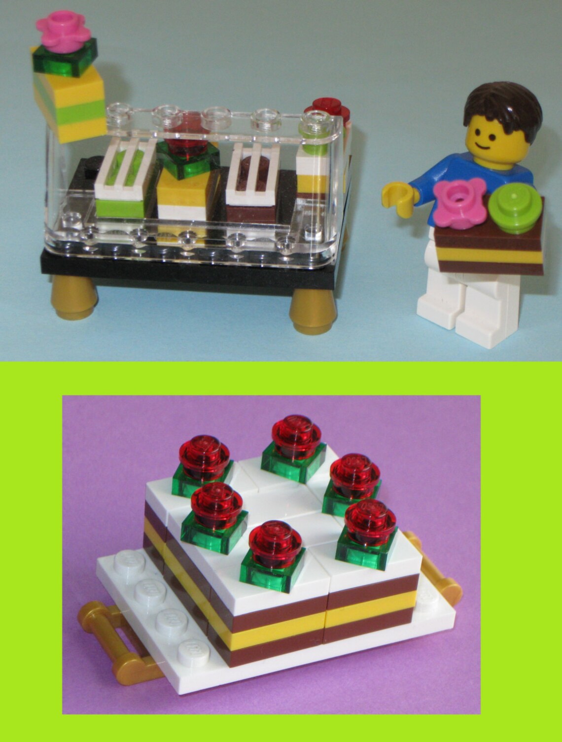 Custom Cake Bakery Set * Wedding Cake + Pastry Counter + Chocolate ...