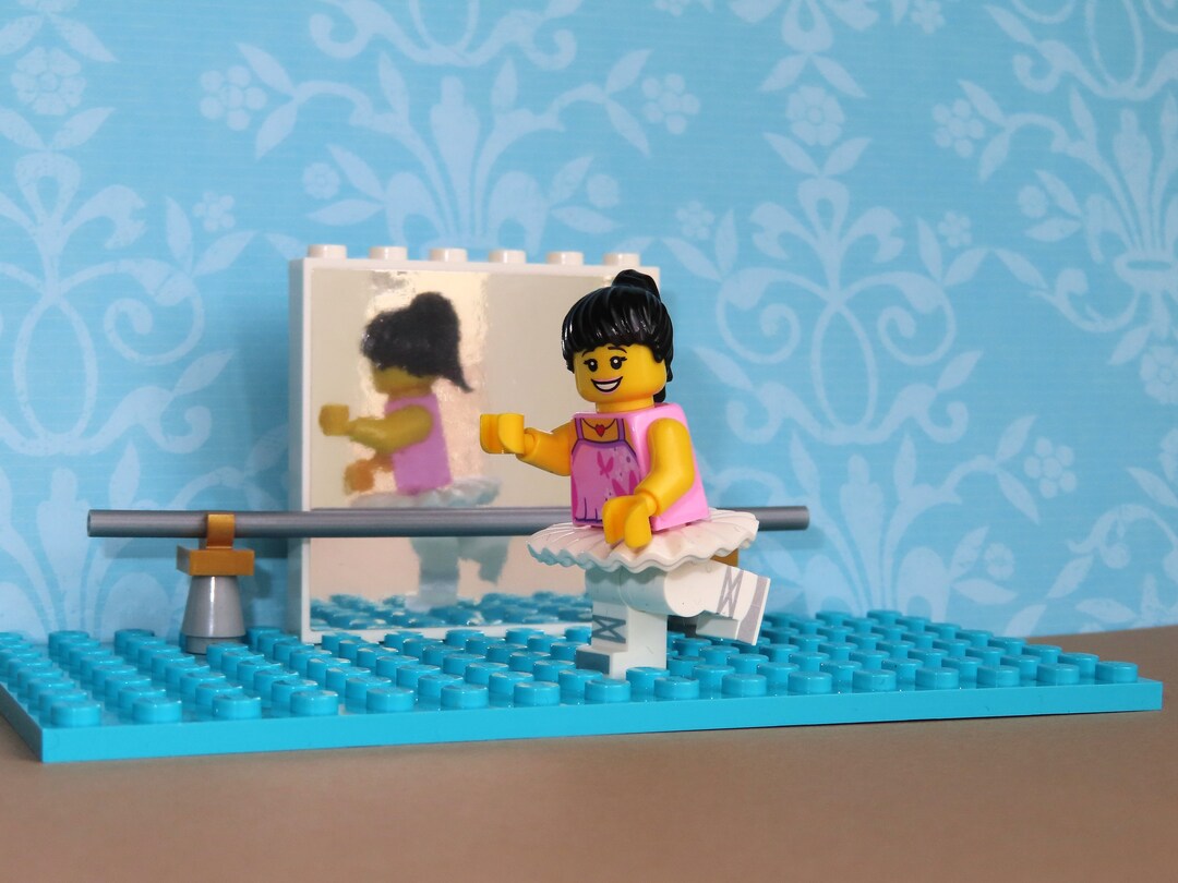 Ballerina Pink Leotard Barre Studio Cake Topper Dancer Tutu Toe Shoes ...