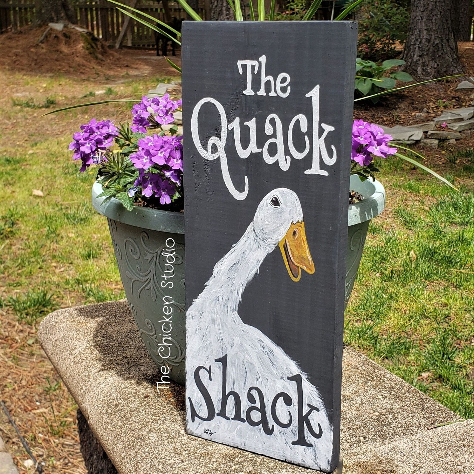 The Quack Shack duck sign duck decor duck house farm sign | Etsy