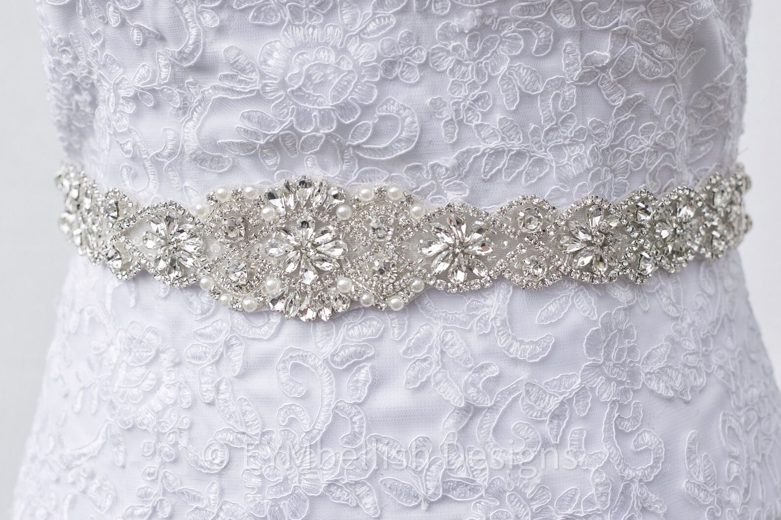 Crystal Rhinestone Belt With Clasp Bridal Belt Bridal Sash - Etsy