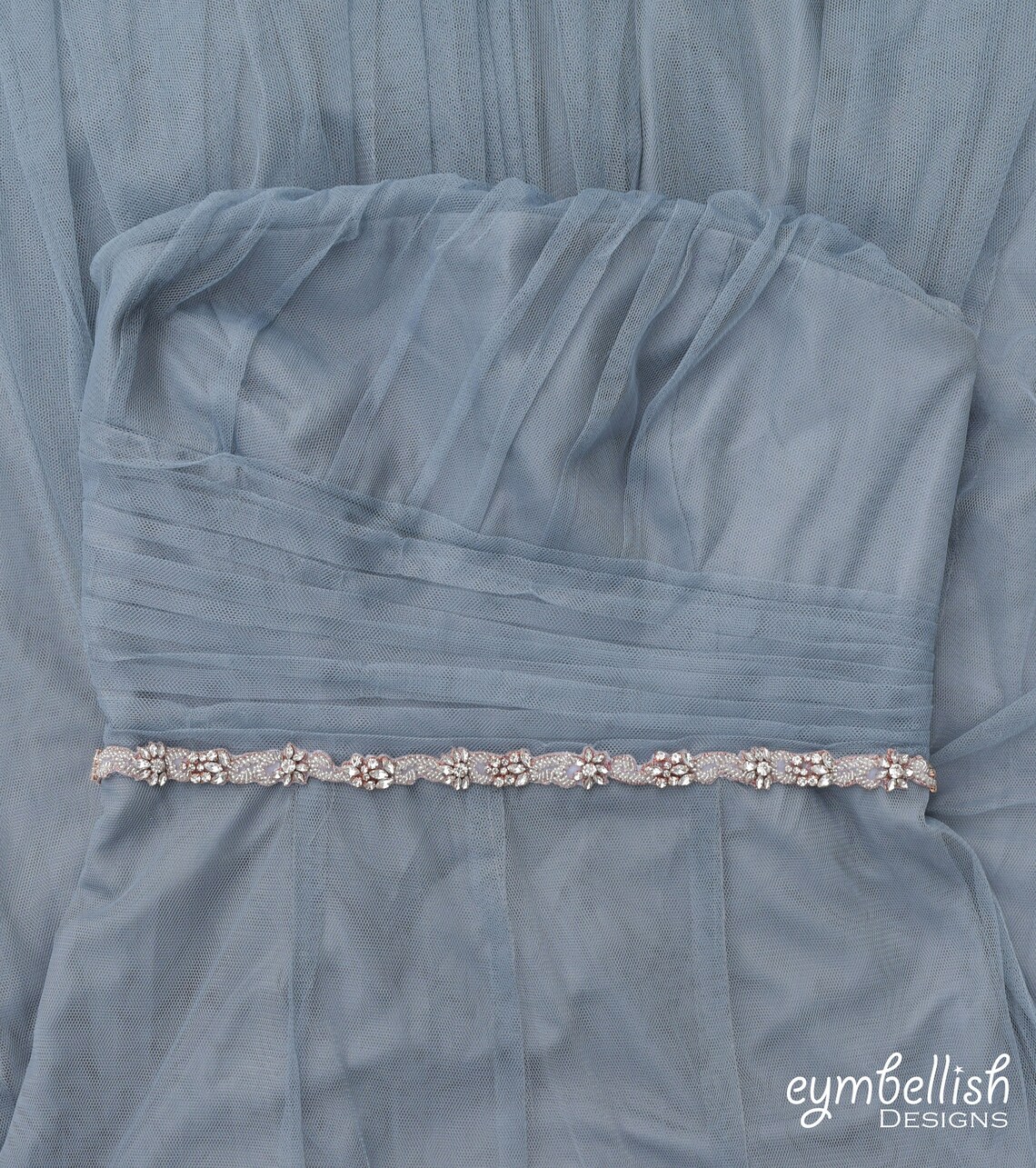 Rose Gold Bridal Belt- Crystal Rhinestone Belt With Clasp- All the Way ...