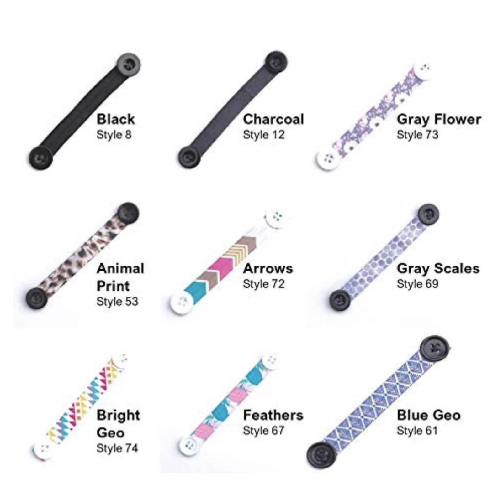 Ear Savers for Face Masks- Comfortable Mask Extenders for PPE- Stretch ...