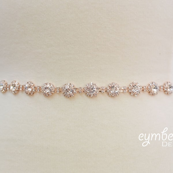 Rose Gold Belt - Etsy