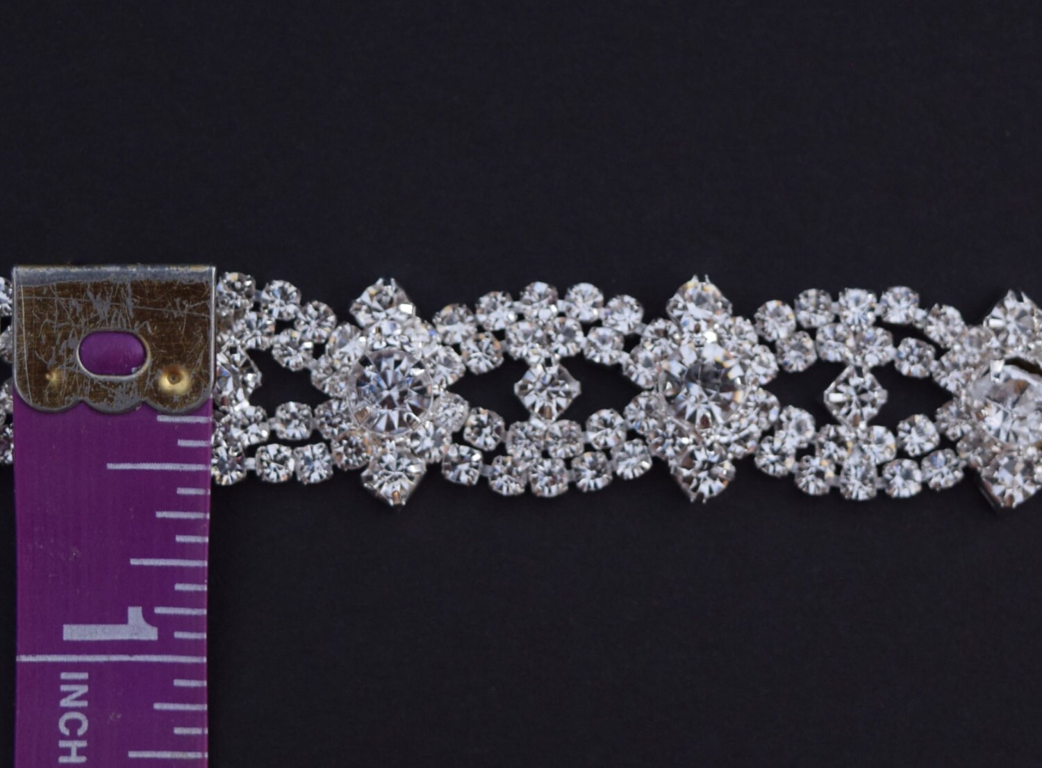 Thin Crystal Rhinestone Belt Bridal Belt Rhinestone Hair | Etsy