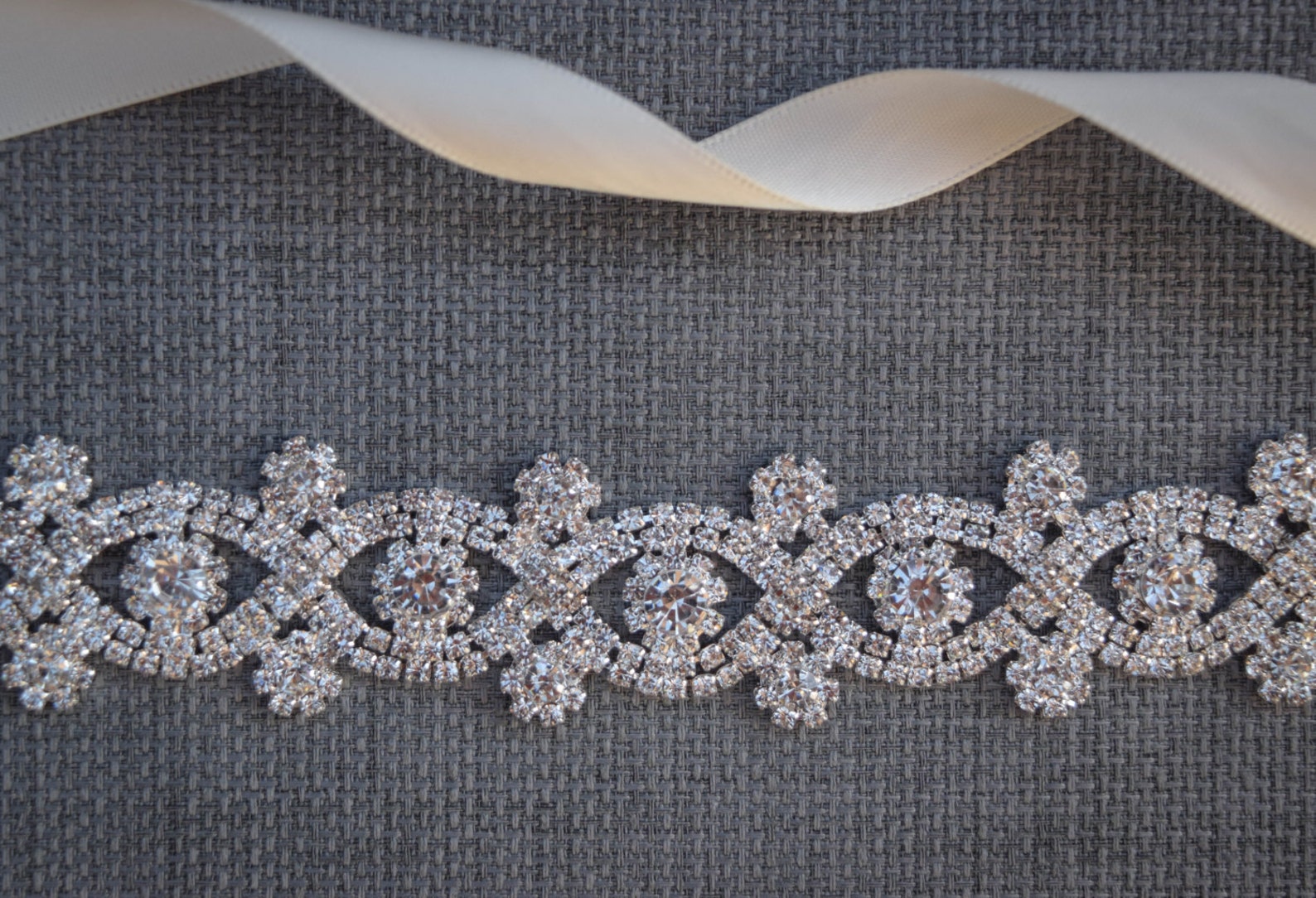 Thin Crystal Rhinestone Belt Bridal Belt or Bridesmaids Belt - Etsy