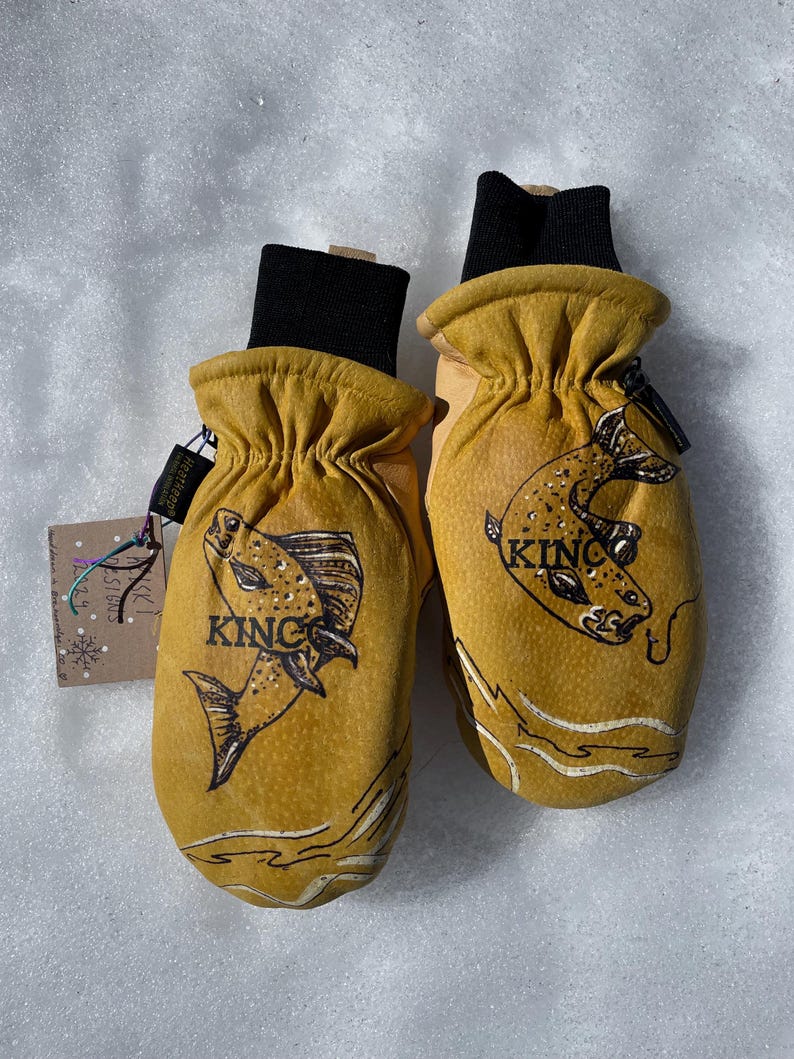 Custom Kinco Gloves ALPINE TROUT (size Small) - Etsy