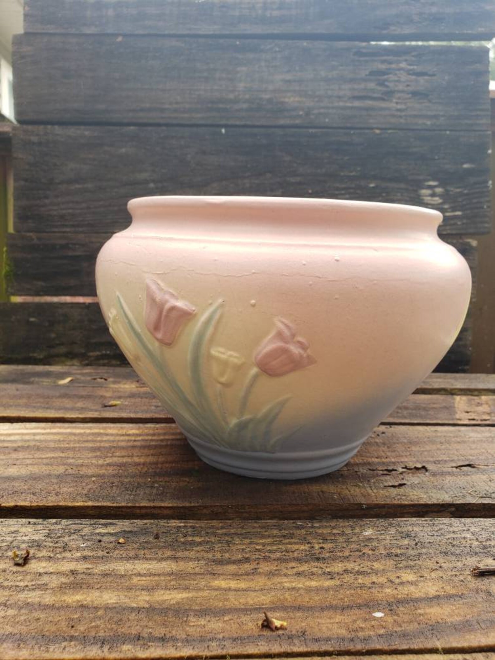 Hull Tulip Planter Vintage Hull Art Pottery Hull Tulip - Etsy