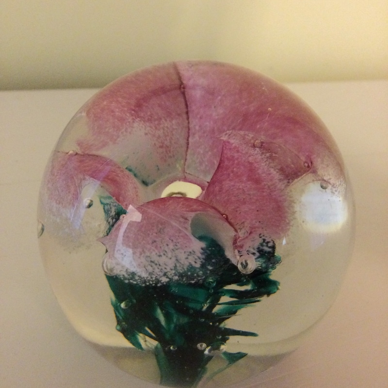 Flower Paperweight - Etsy