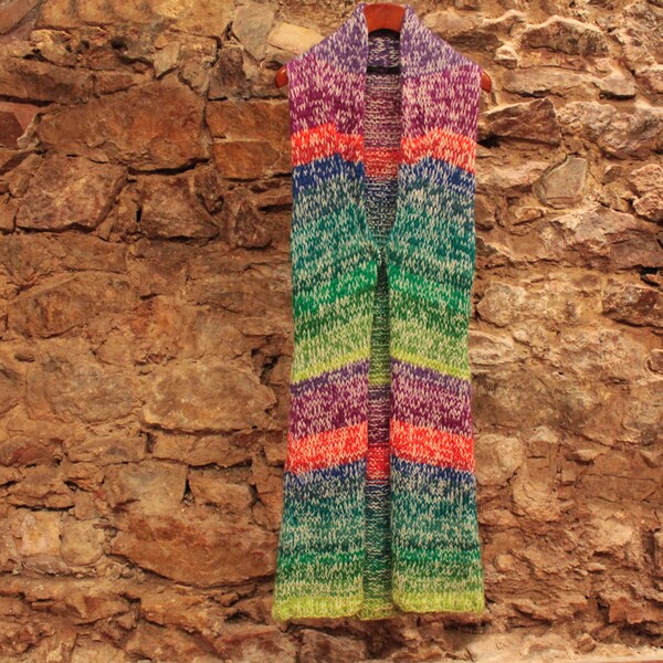 Women Knitted Vest - Etsy