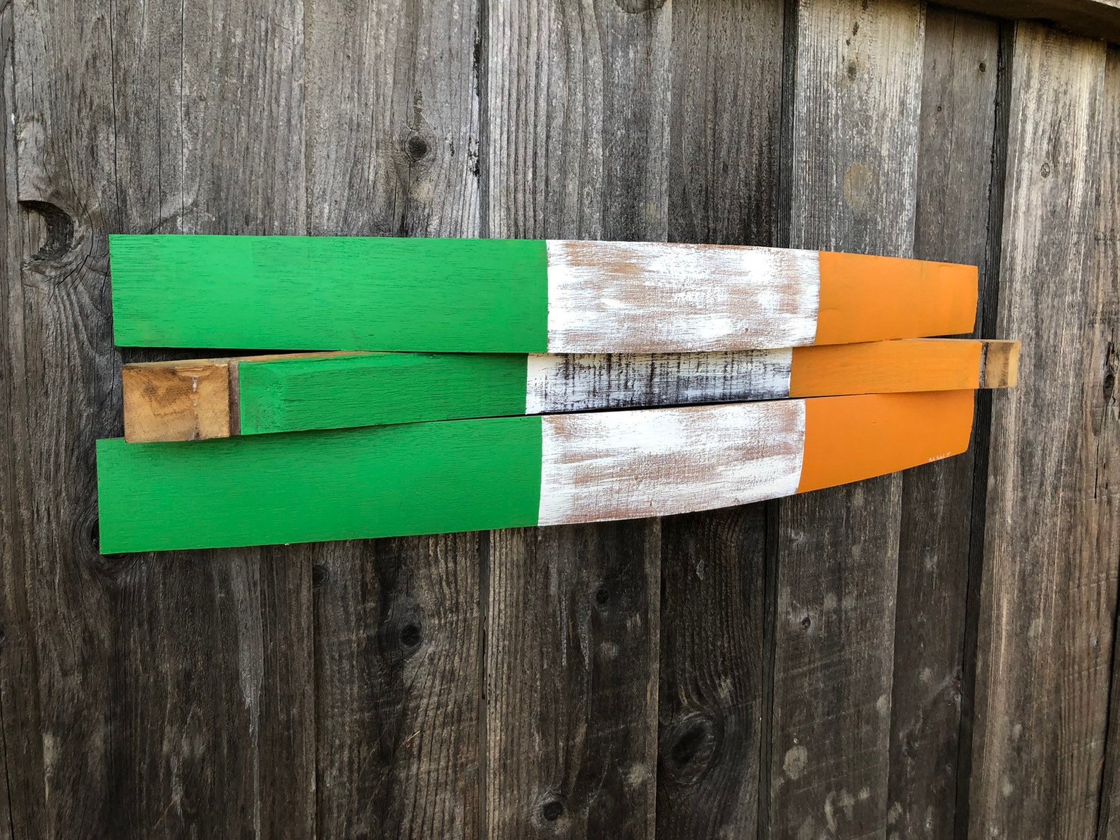 Wood Ireland Flag Ireland Flag Wine Barrel Decor Irish | Etsy