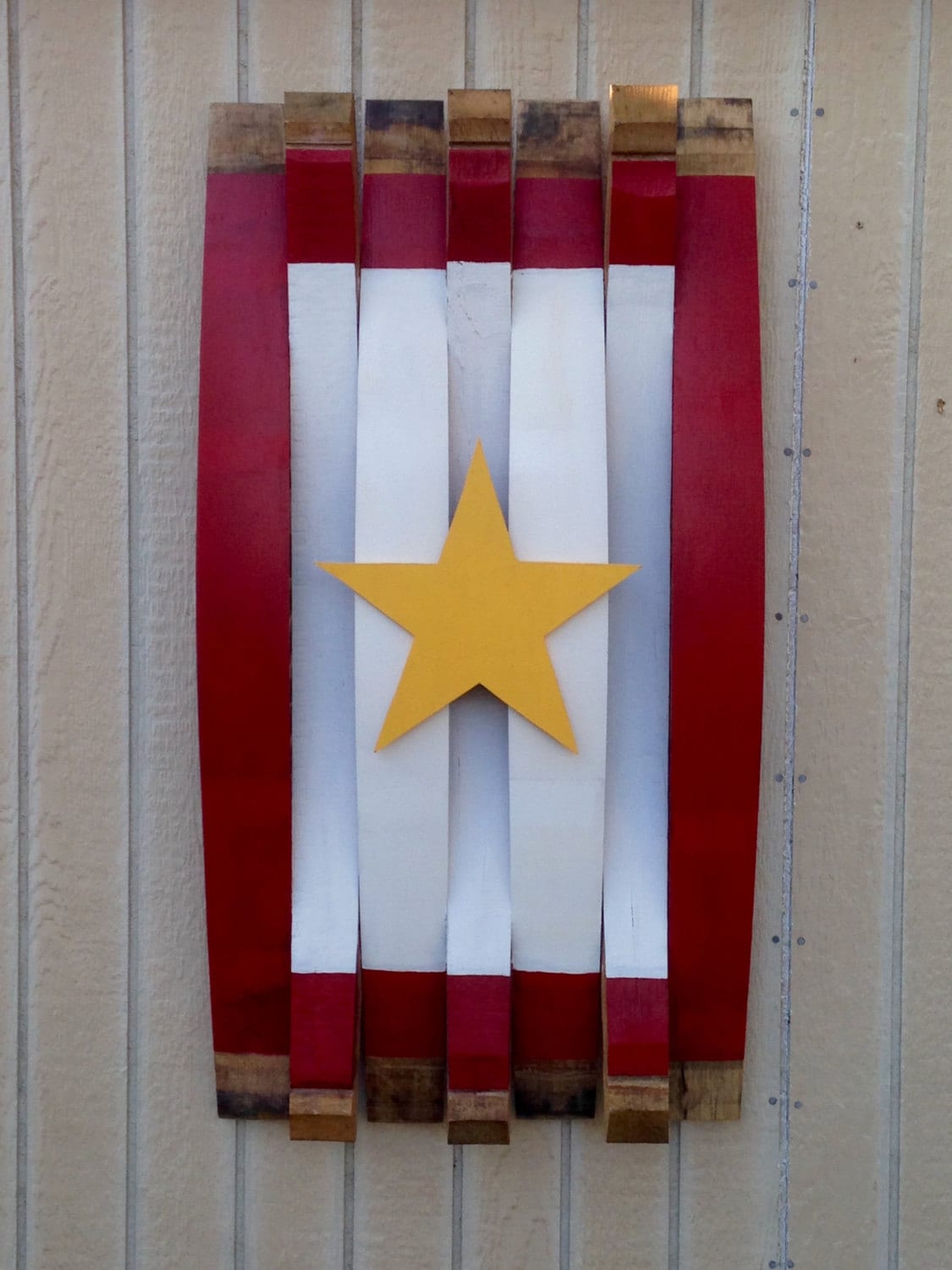 Gold Star Service Flag Wood Memorial Flag Fallen Soldier | Etsy