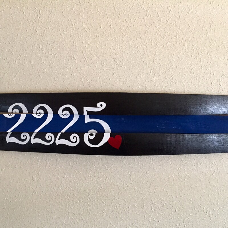 Thin Blue Line Decor - Etsy