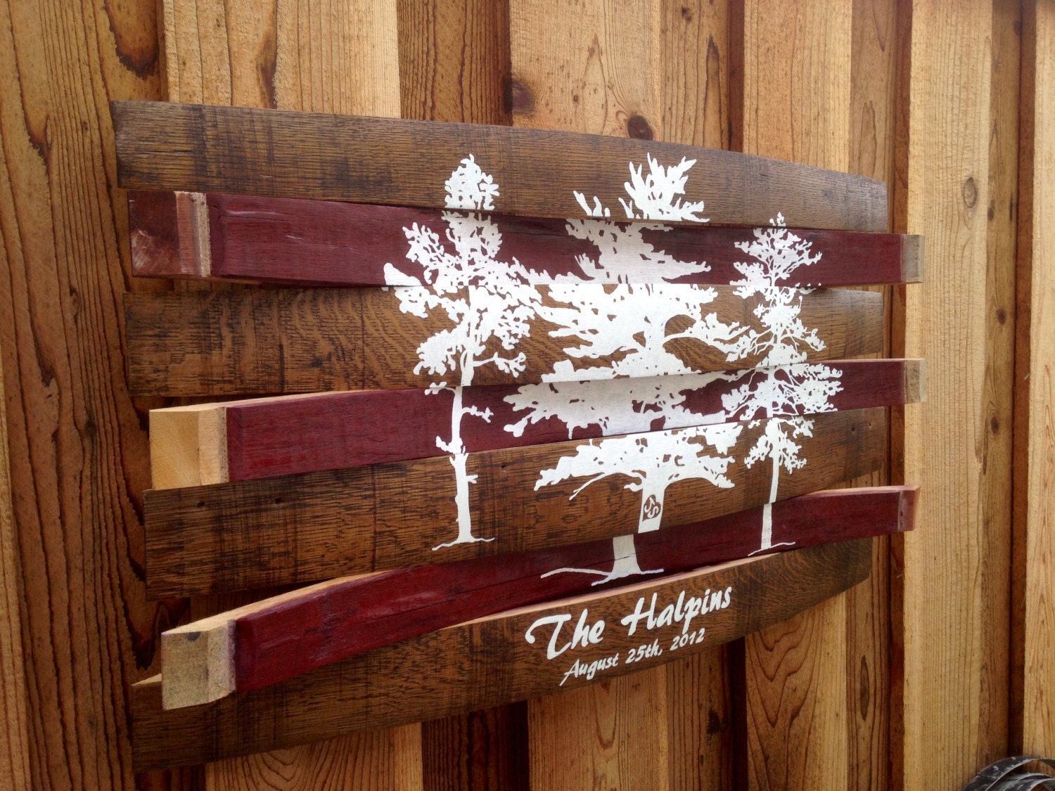 Family Tree Painting 3D Wood Sign Family Tree Sign | Etsy