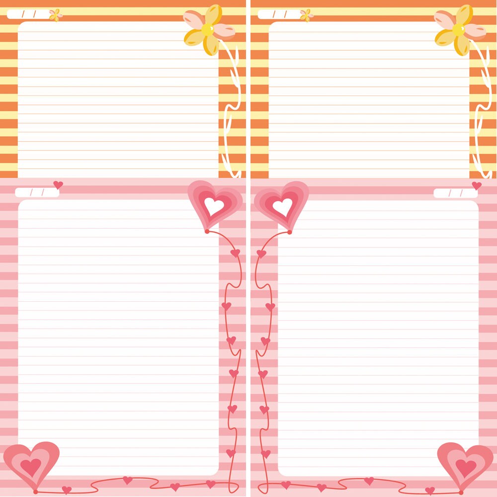 Assorted Details. Line Sheets for Notes. Digital - Etsy