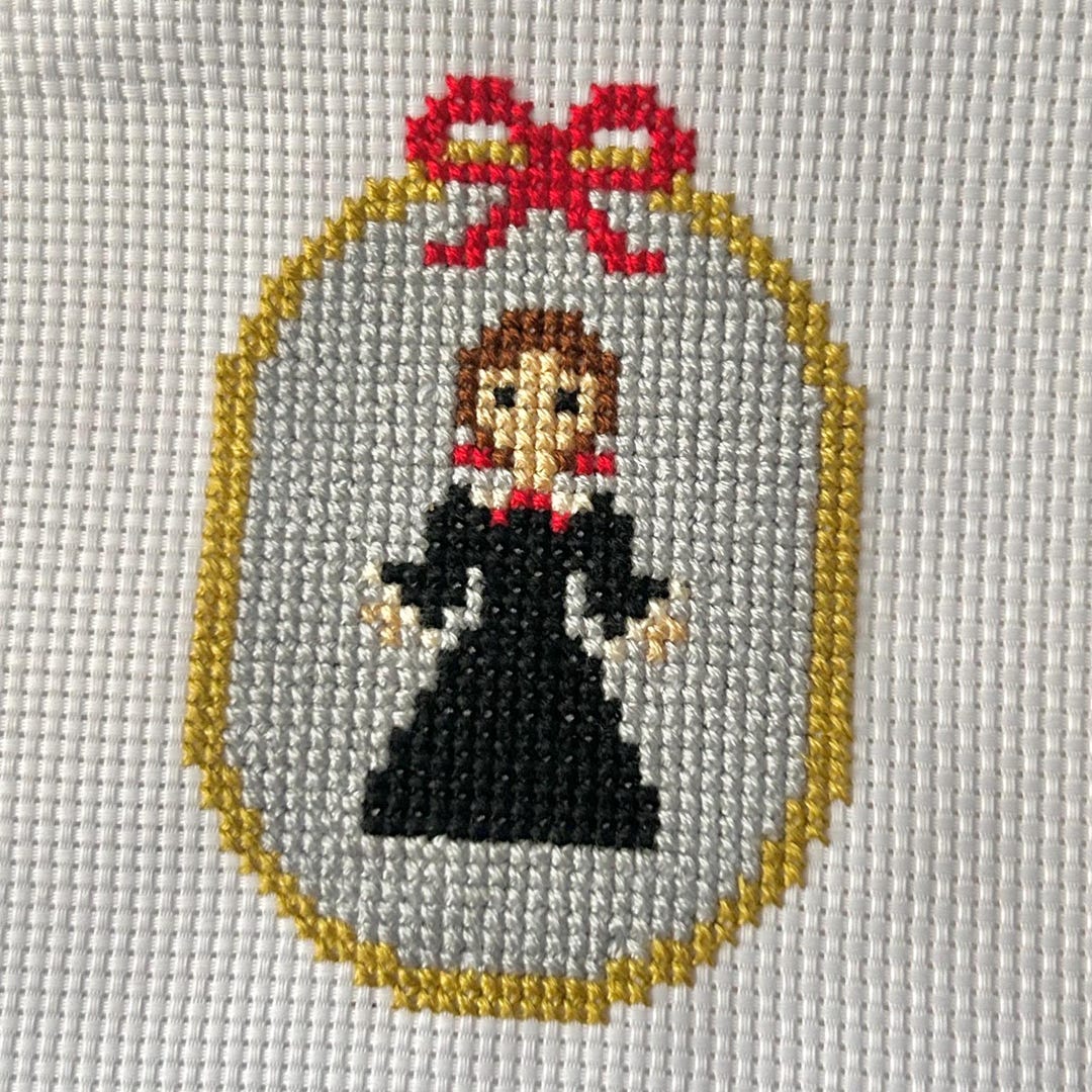 Charlotte Brontë Mini Cross Stitch Pattern - Etsy
