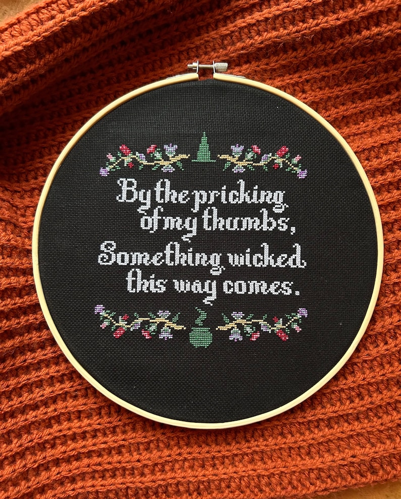 Weird Sisters Cross Stitch Pattern - Etsy