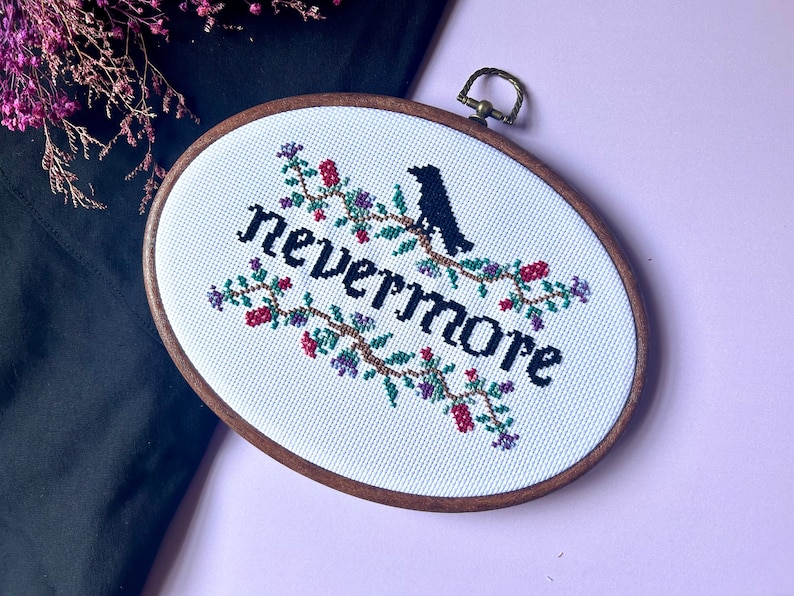 Nevermore Cross Stitch Pattern - Etsy