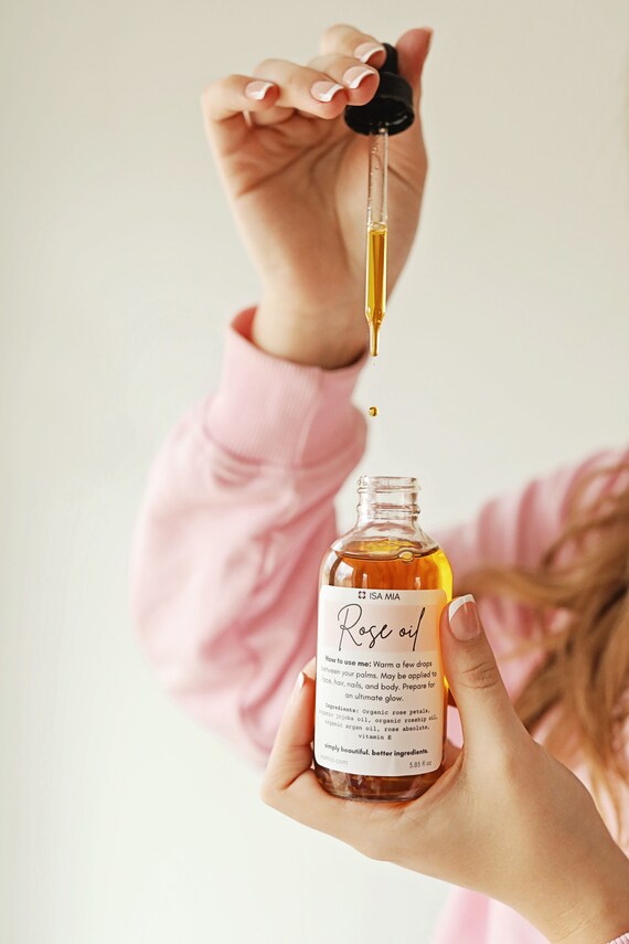Organic Rose Oil Rose Oil 3 Sizes | Etsy