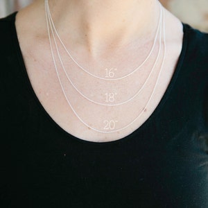 9mm Circle Charm Necklace - Etsy