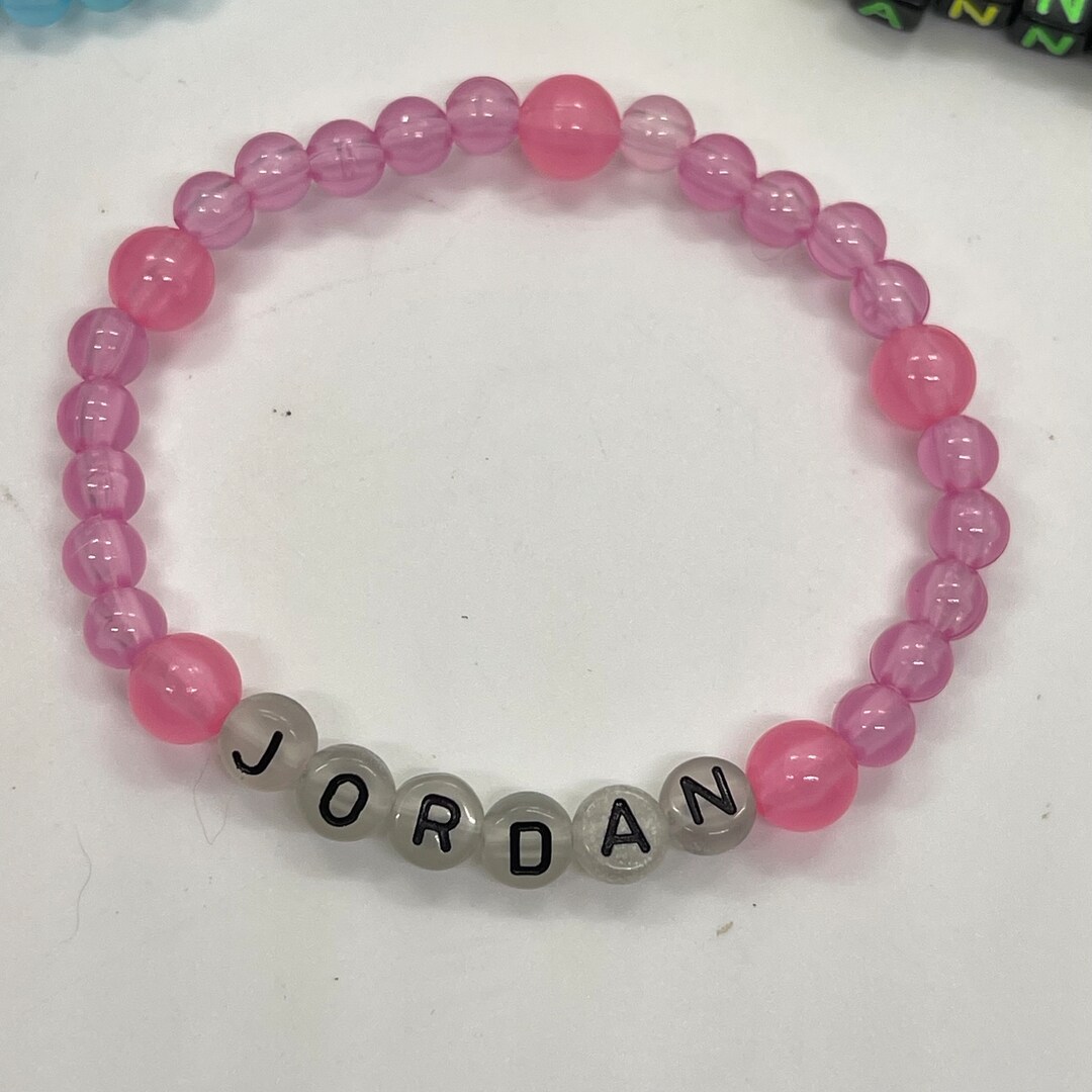 NKOTB New Kids on the Block JORDAN Pink Las Vegas Tour Glow in the Dark ...