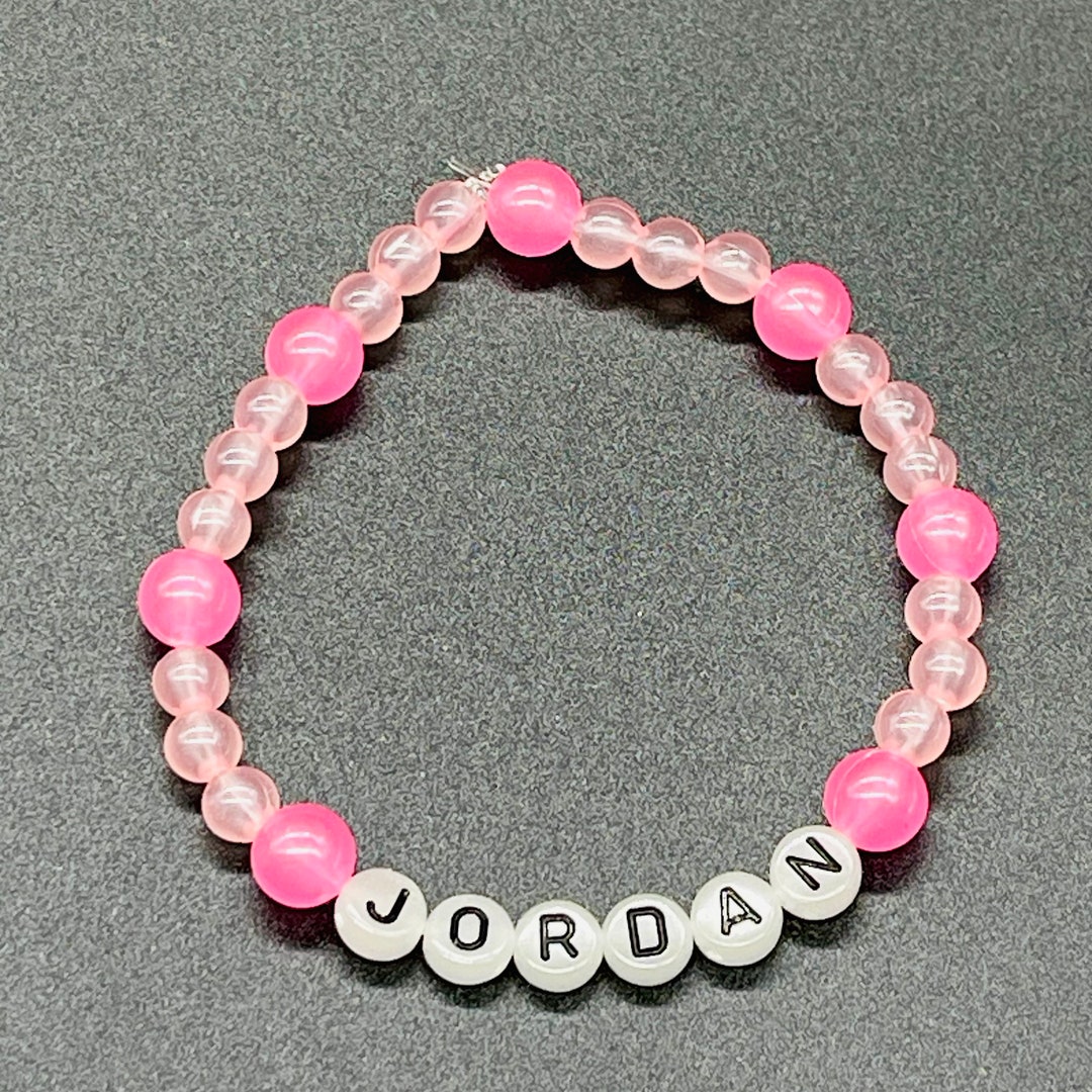 NKOTB JORDAN Las Vegas Residency GLOW in the Dark Bead Bracelet 6 1/2 ...