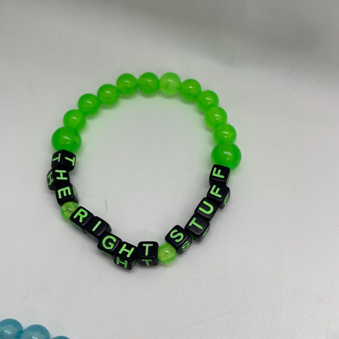 NKOTB the Right Stuff Las Vegas Residency Glow in the Dark Chunky Green ...