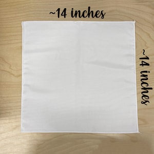 Personalized Second Line Handkerchiefs - 4 Designs to Choose From ...